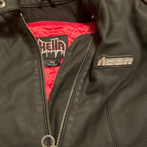 ICON | Jackets & Coats | Hella Icon Leather Motorcycle Jacket | Poshmark